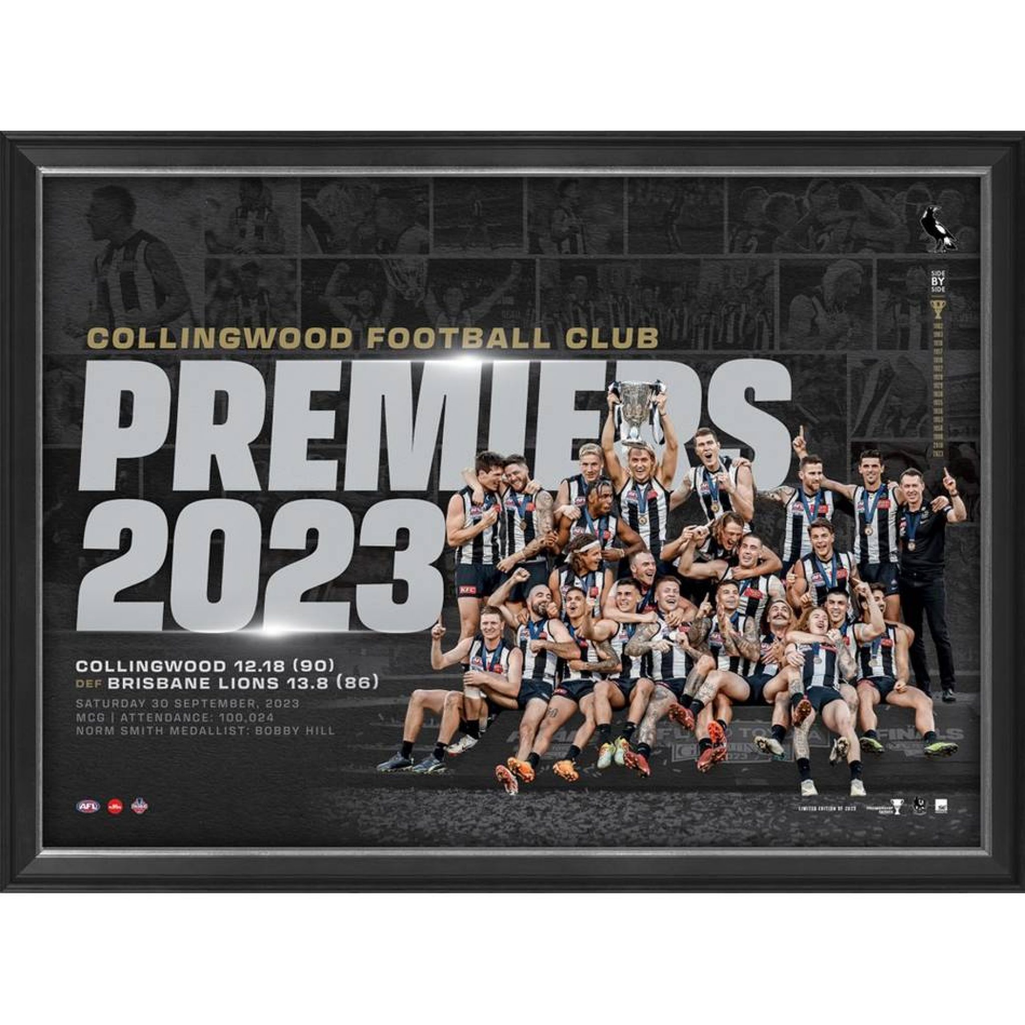COLLINGWOOD MAGPIES 2023 PREMIERS SPORTSPRINT | Taylormade Memorabilia ...