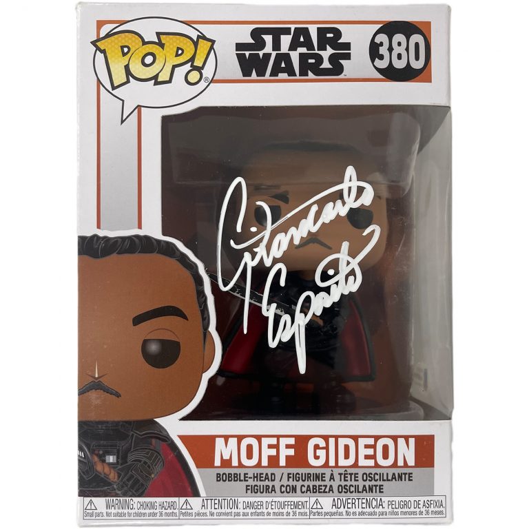 Giancarlo Esposito Signed "Star Wars" Moff Gideon #380 Funko Pop! Vinyl ...
