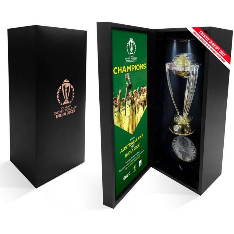 Cricket - AUSTRALIA 2023 ICC MEN’S CWC CHAMPIONS REPLICA TROPHY AND ...