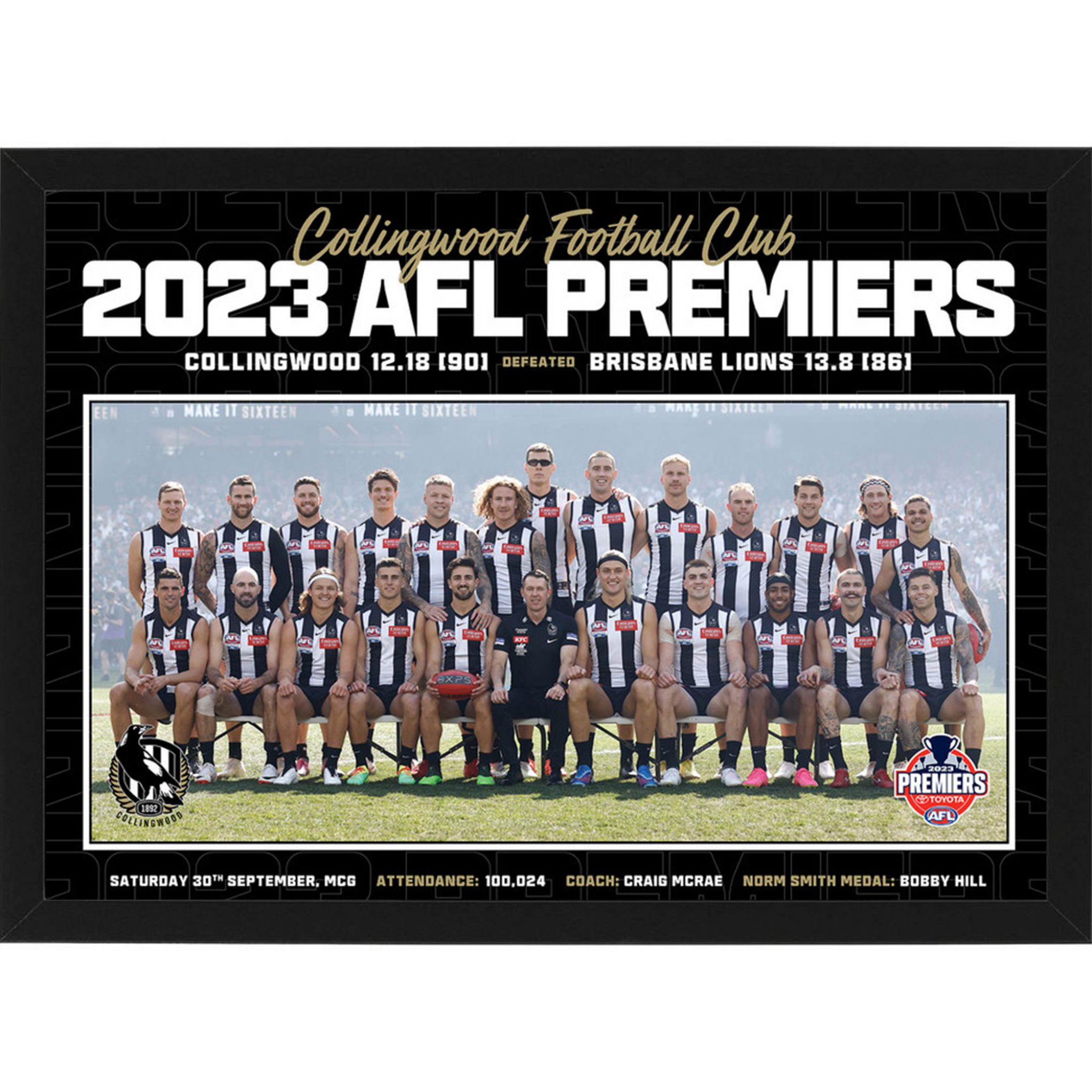 Collingwood 2023 Premiers Memorabilia