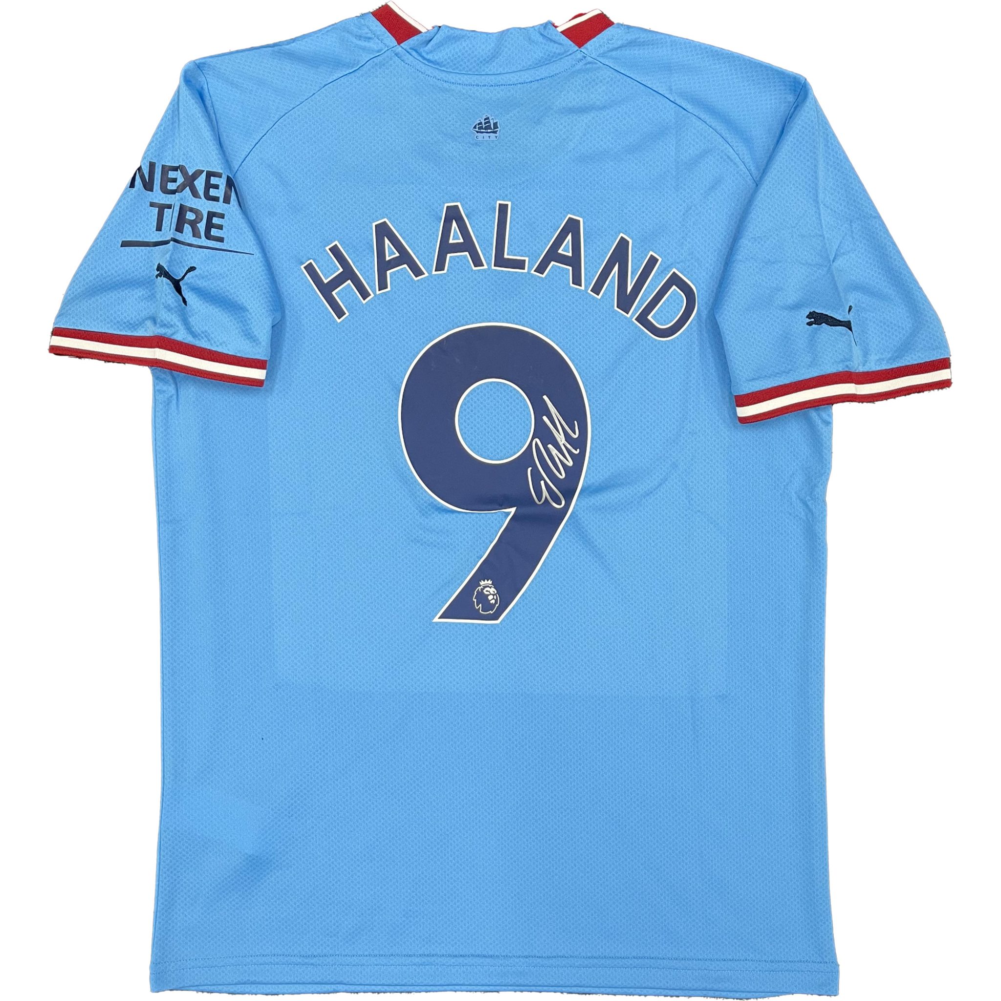 Soccer – Erling Haaland Signed & Framed Manchester City Jersey ...