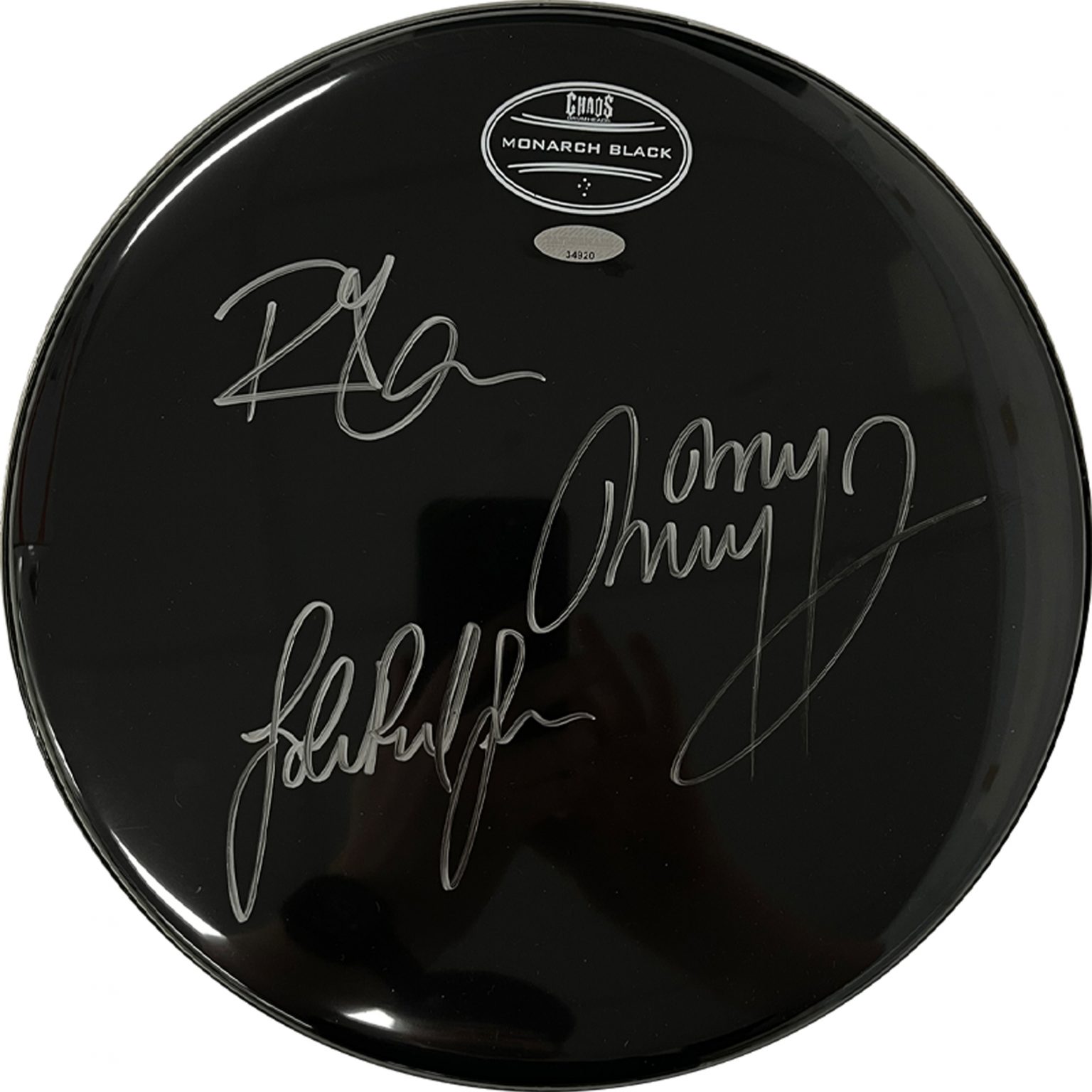 Led Zeppelin - Signed & Framed Drumskin #34920 | Taylormade Memorabilia ...