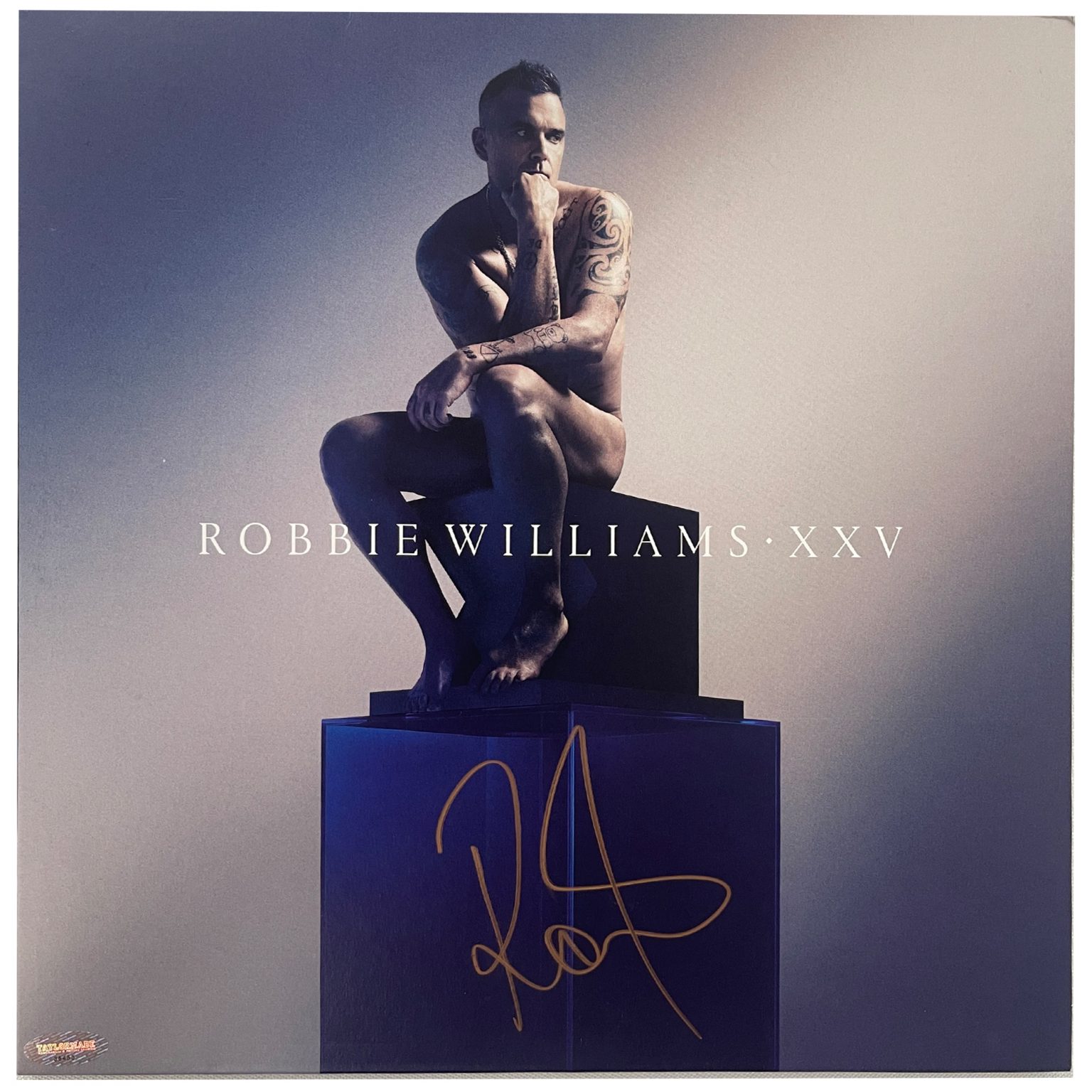 Music - Robbie Williams - XXV Signed & Framed Album Cover #35453 ...
