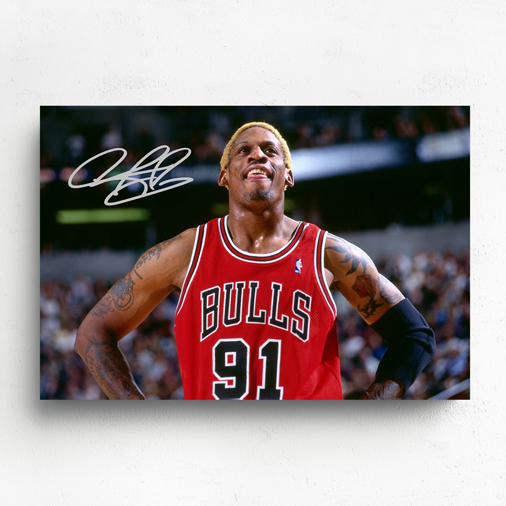 Canvas - Dennis Rodman H 1 | Taylormade Memorabilia | Sports ...