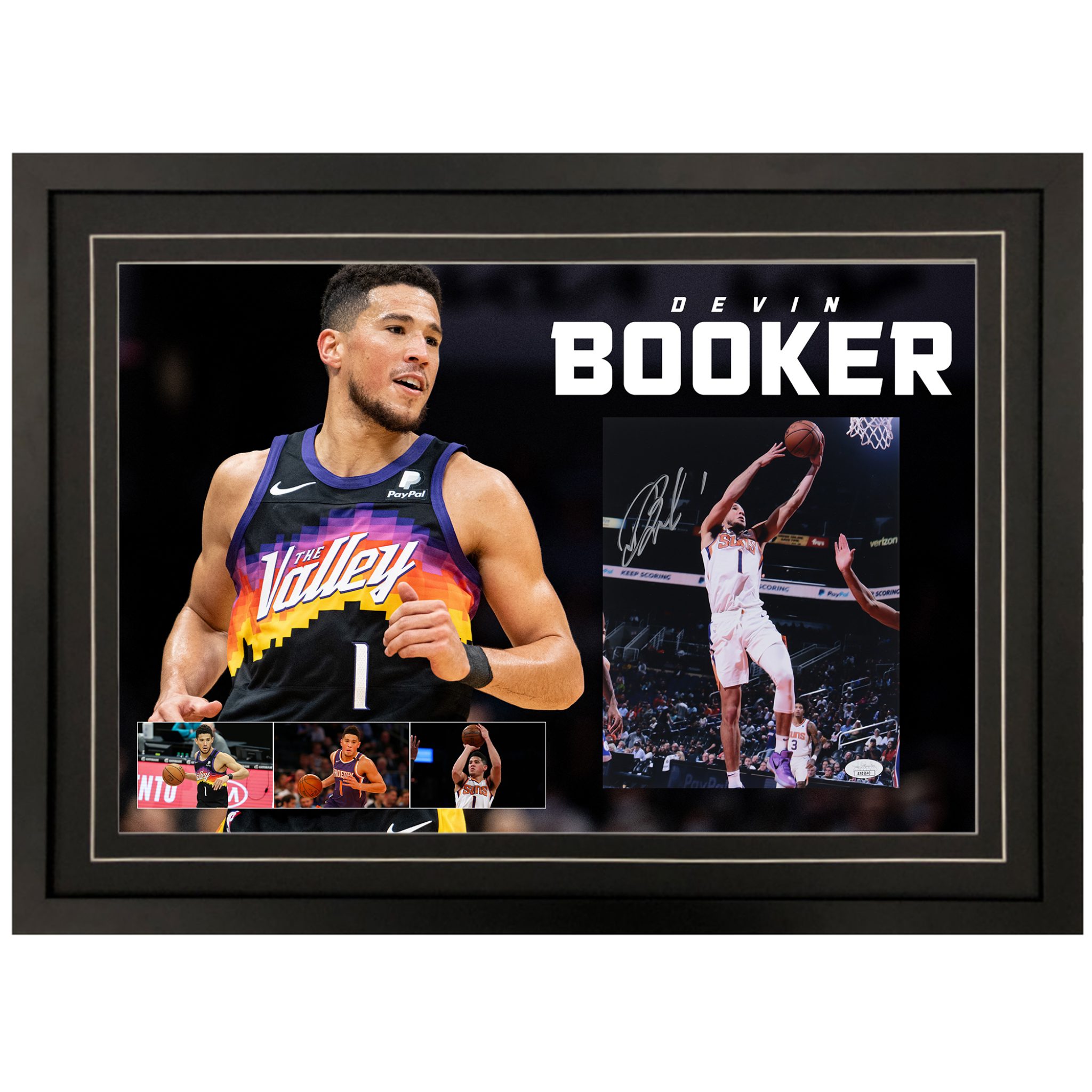 Basketball – DEVIN BOOKER Signed & Framed Phoenix Suns 8x10 Photo (JSA ...
