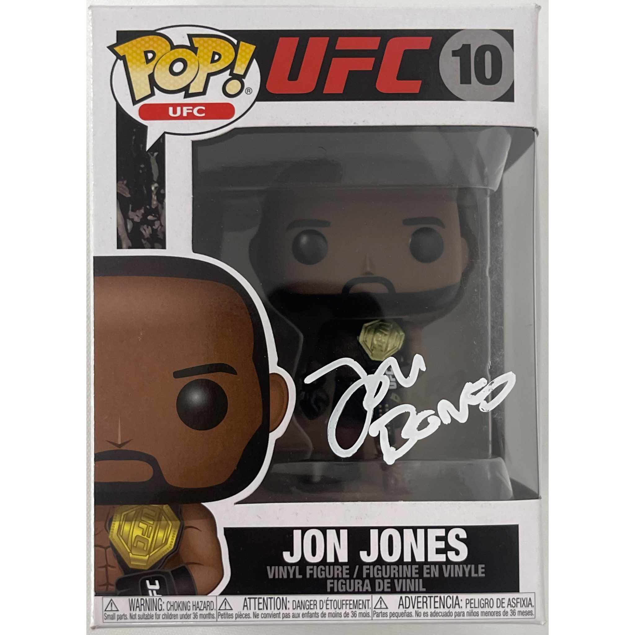 UFC - Jon Jones Signed Funko Pop! Vinyl | Taylormade Memorabilia ...