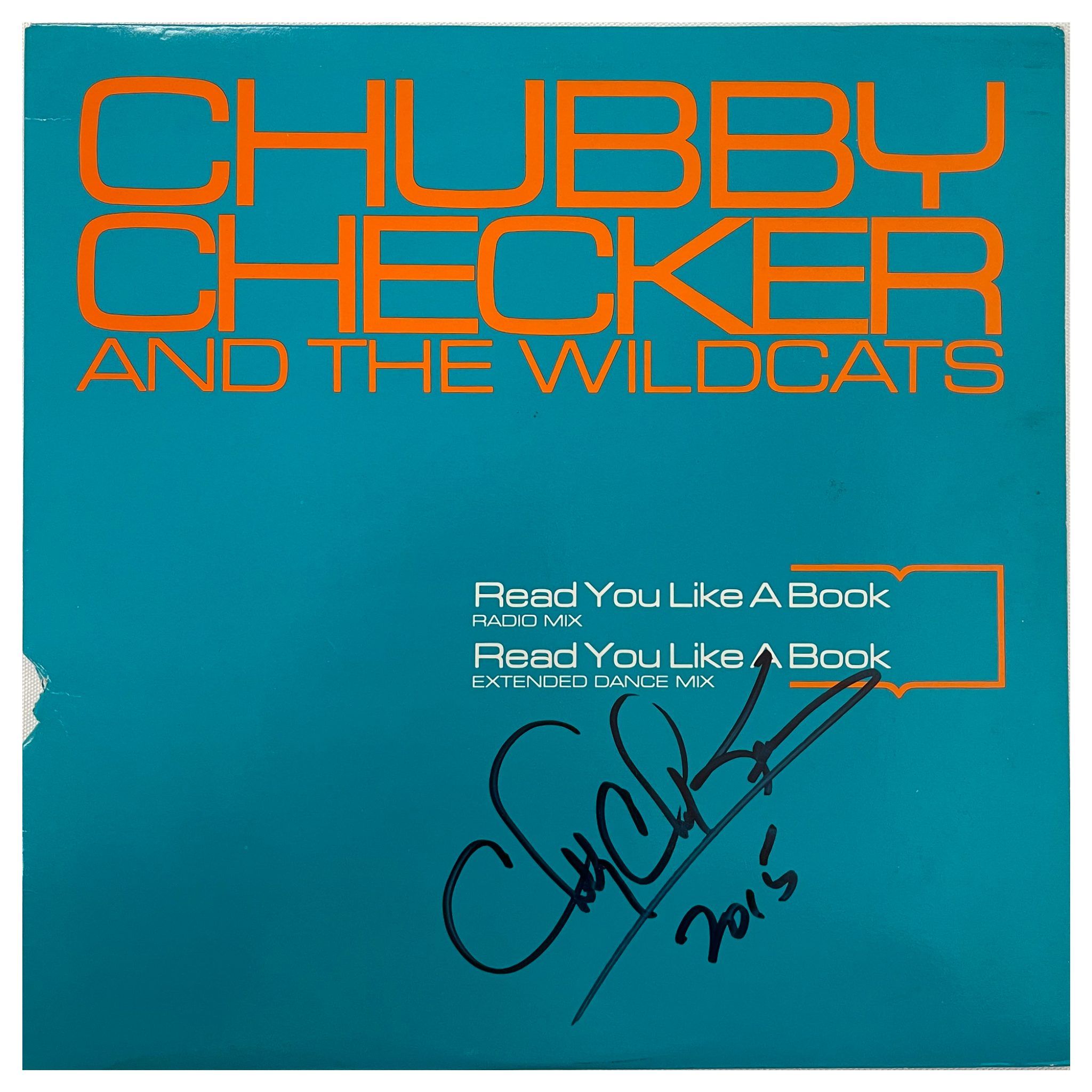 Chubby Checker - Signed & Framed "Read You Like A Book" Vinyl Album ...