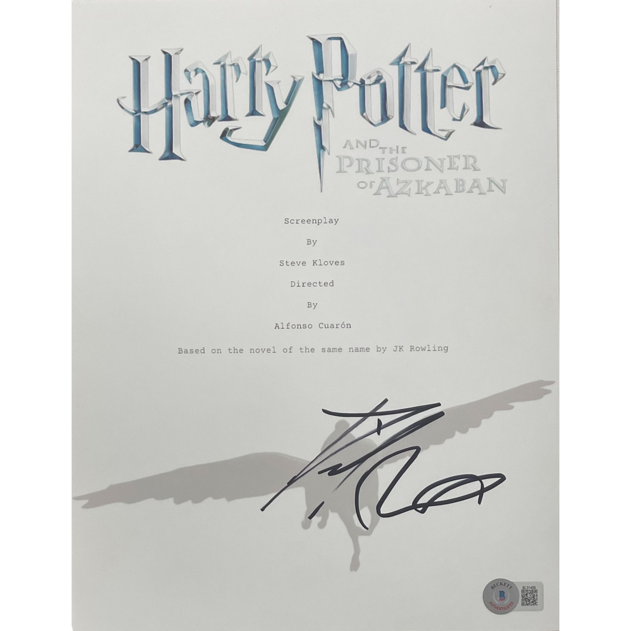 Daniel Radcliffe - Signed & Framed "Harry Potter" Movie Script (Beckett ...