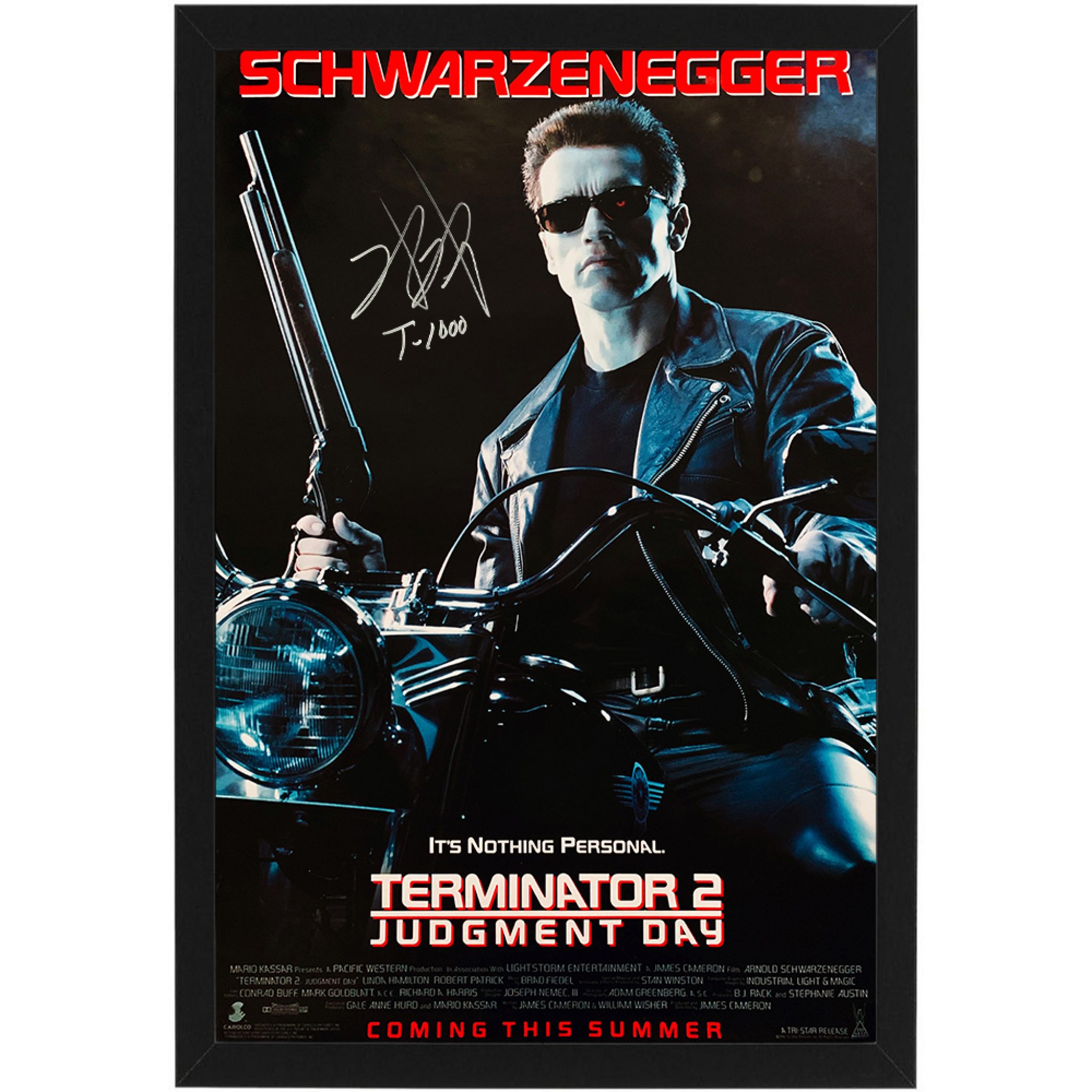 Robert Patrick - "Terminator 2: Judgement Day" Signed & Framed Movie ...
