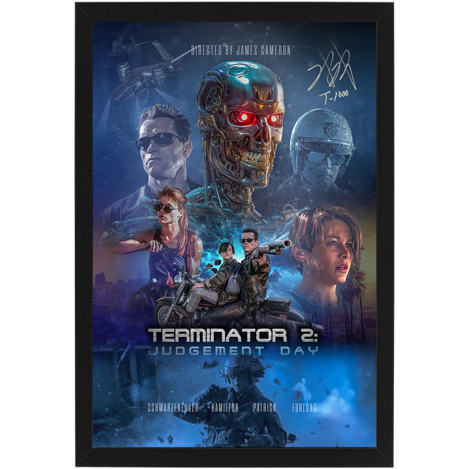 Robert Patrick - "Terminator 2: Judgement Day" Signed & Framed Movie ...