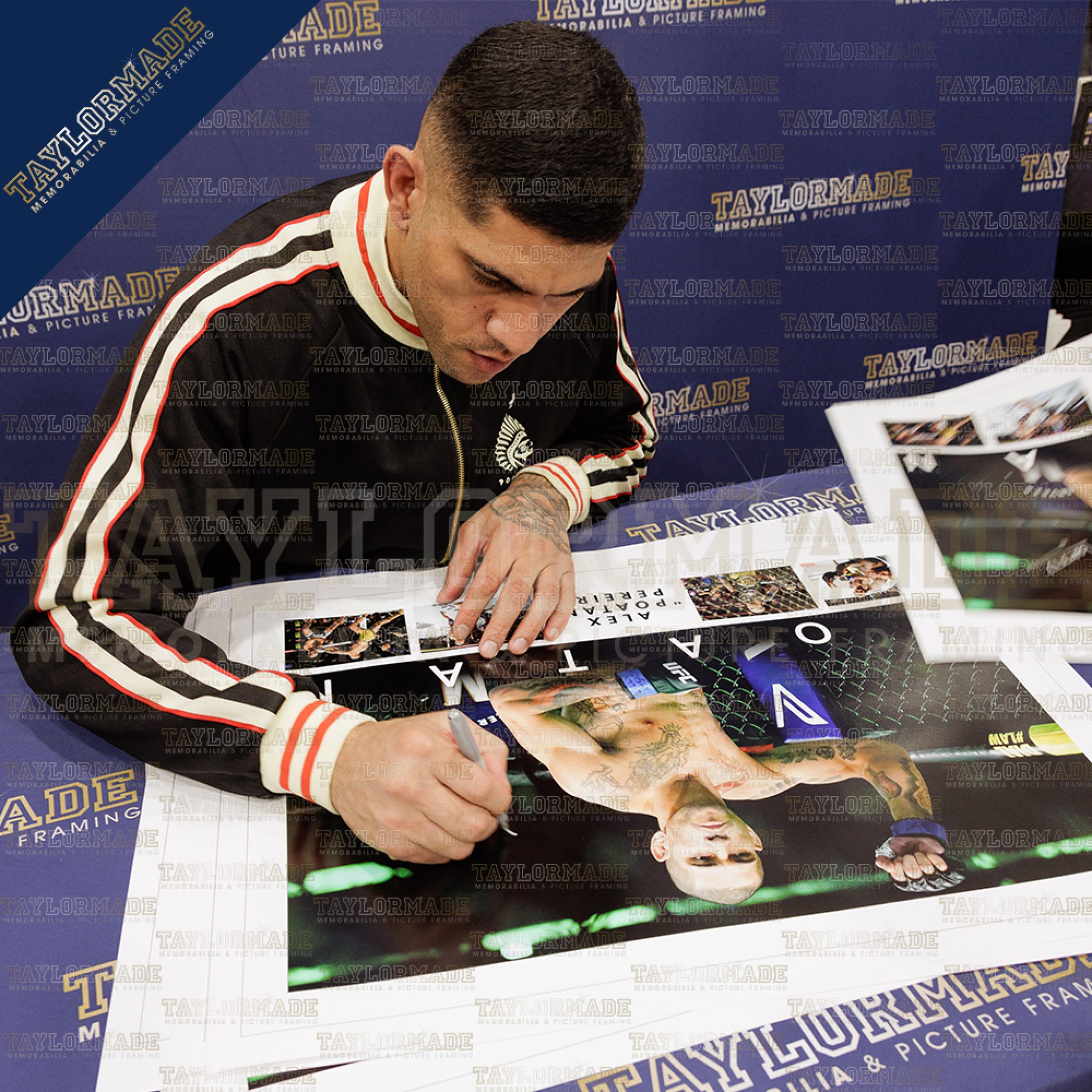 UFC - Alex Pereira Signed & Framed "POATAN" Print | Taylormade ...
