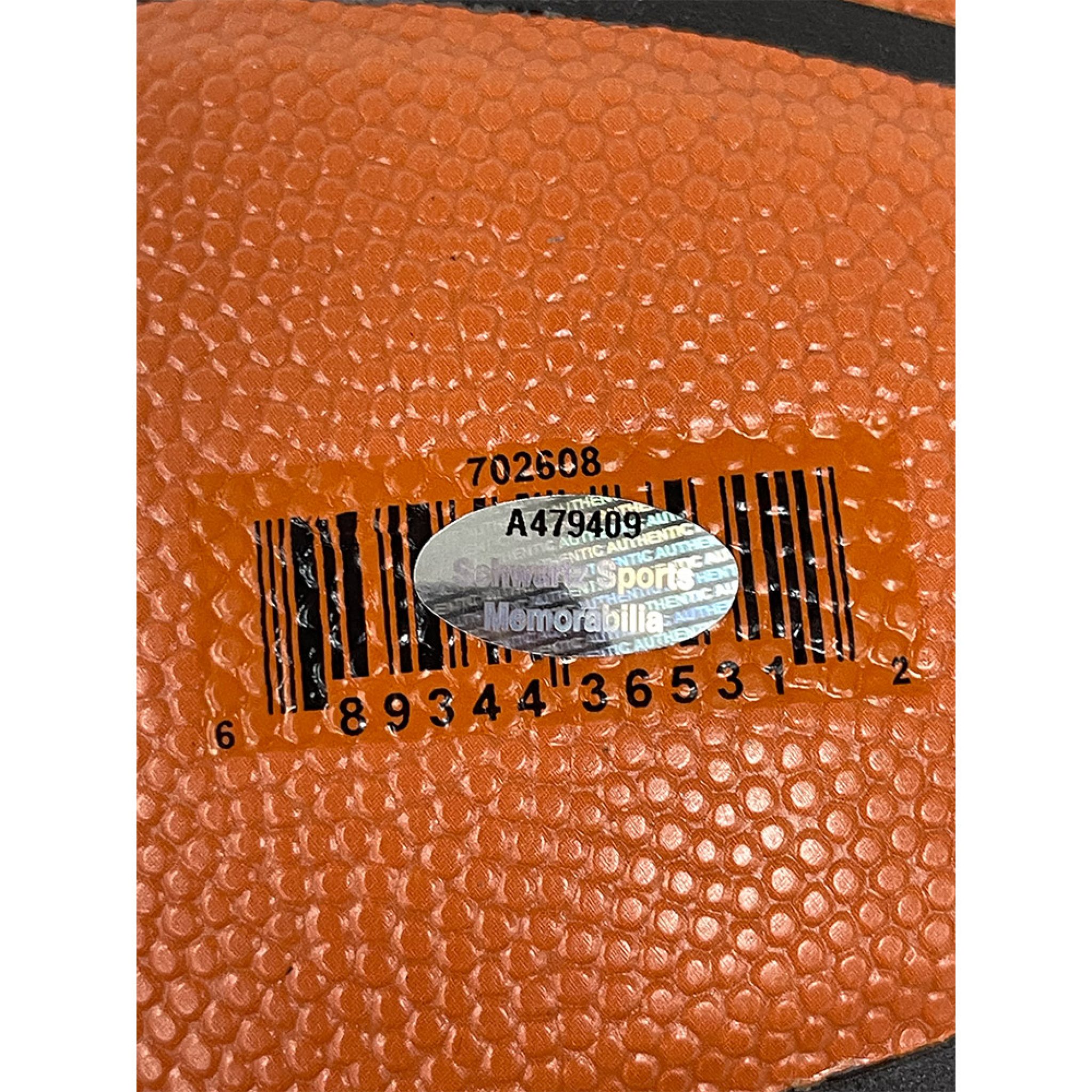 Basketball - Shaquille O'Neal Hand Signed Spalding Los Angeles Lakers ...