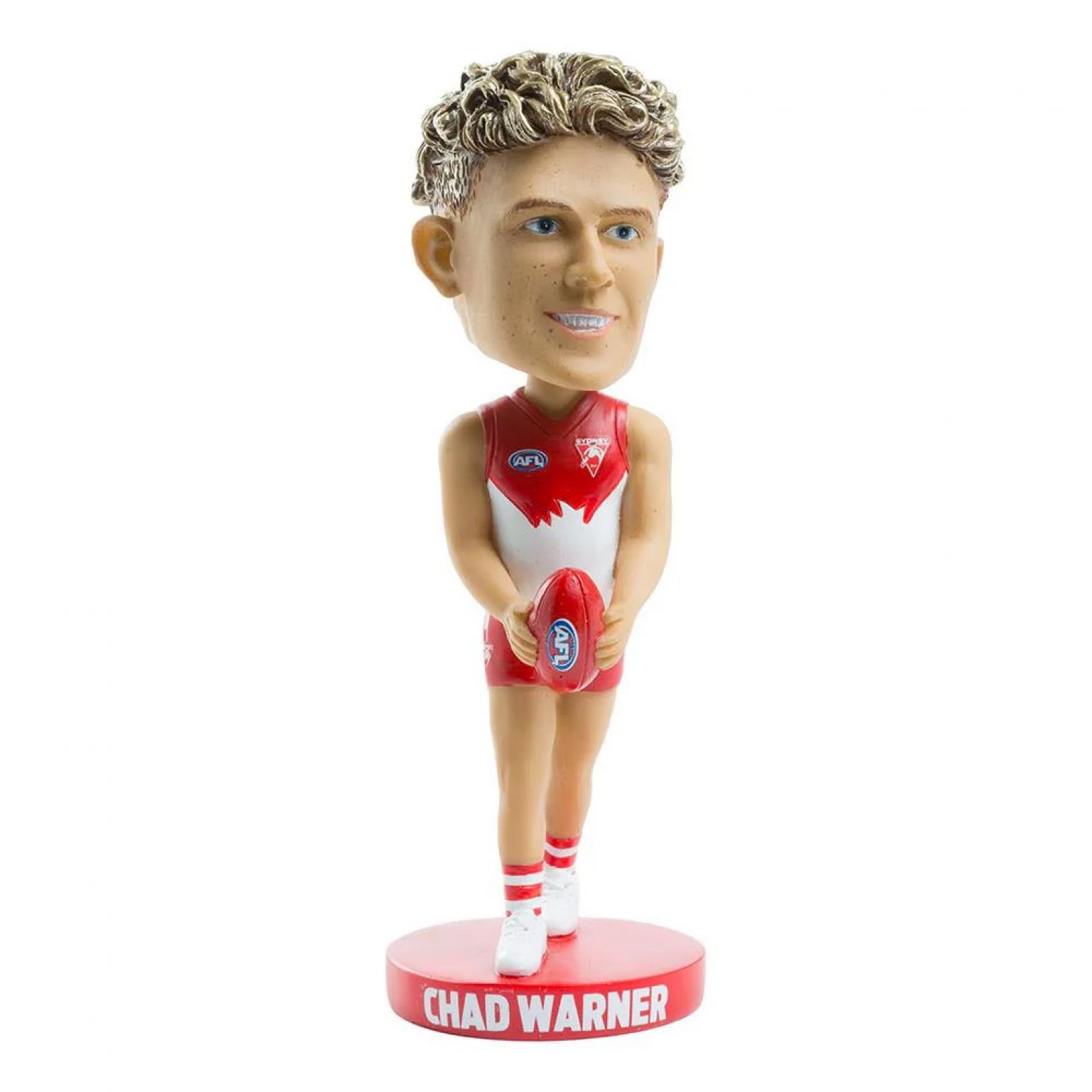 CHAD WARNER Sydney Swans AFL Bobblehead | Taylormade Memorabilia ...