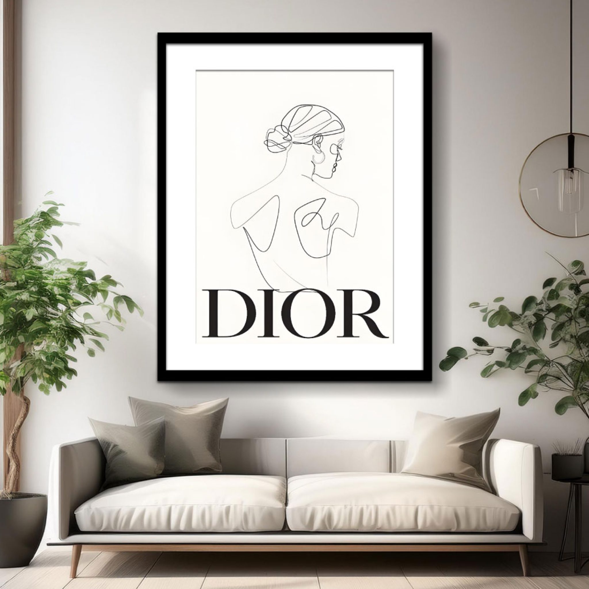 Wall Art - Dior Drawing | Taylormade Memorabilia | Sports Memorabilia ...