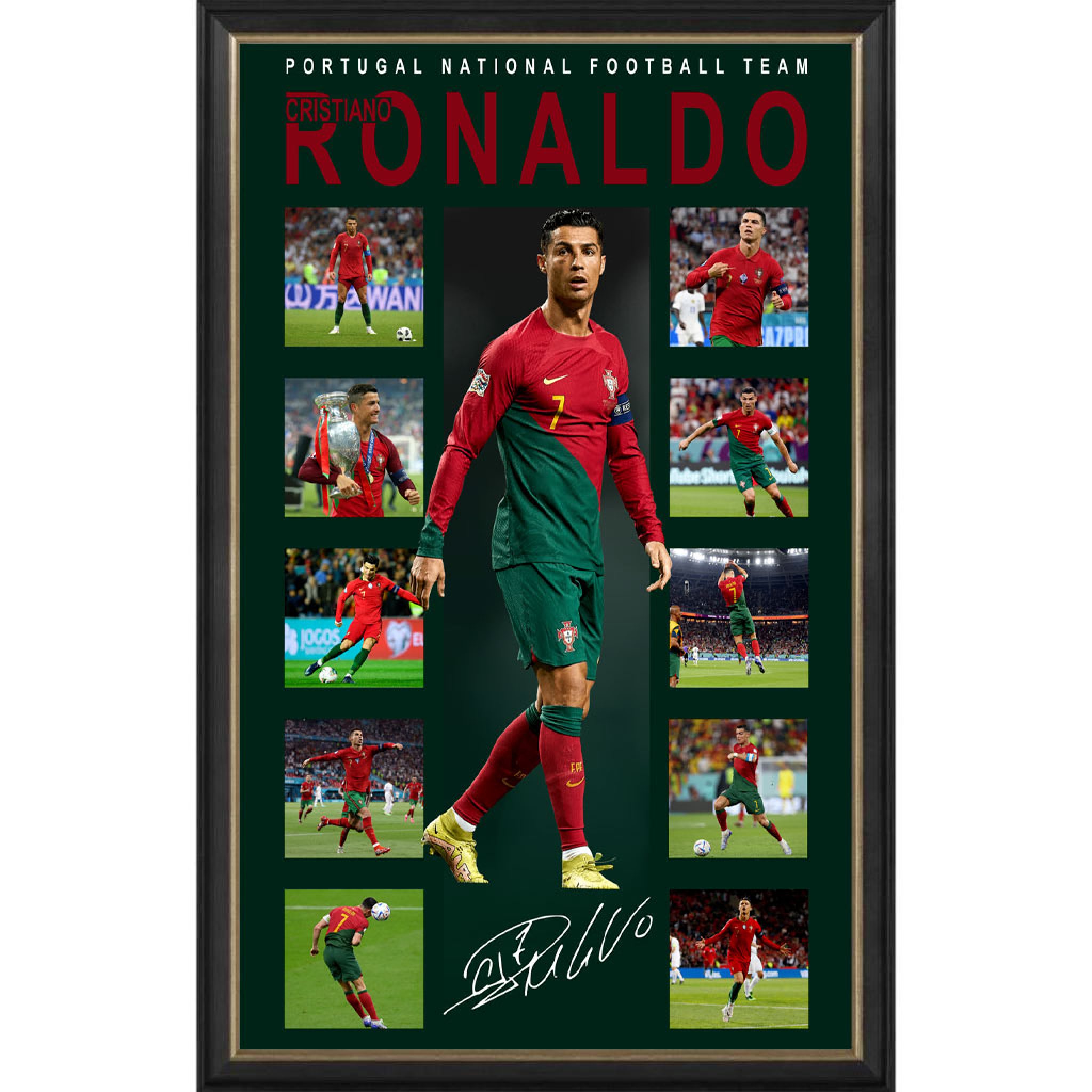 Soccer - Cristiano Ronaldo Portugal Vertiramic Print | Taylormade ...