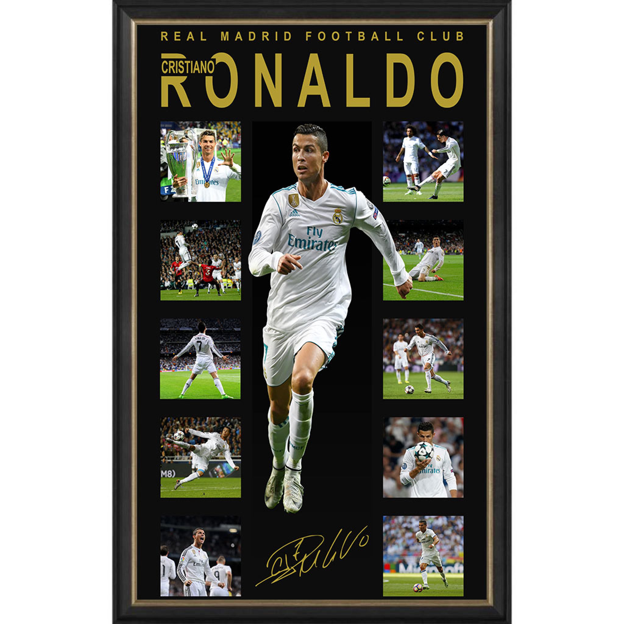 Soccer - Cristiano Ronaldo Real Madrid Vertiramic Print | Taylormade ...