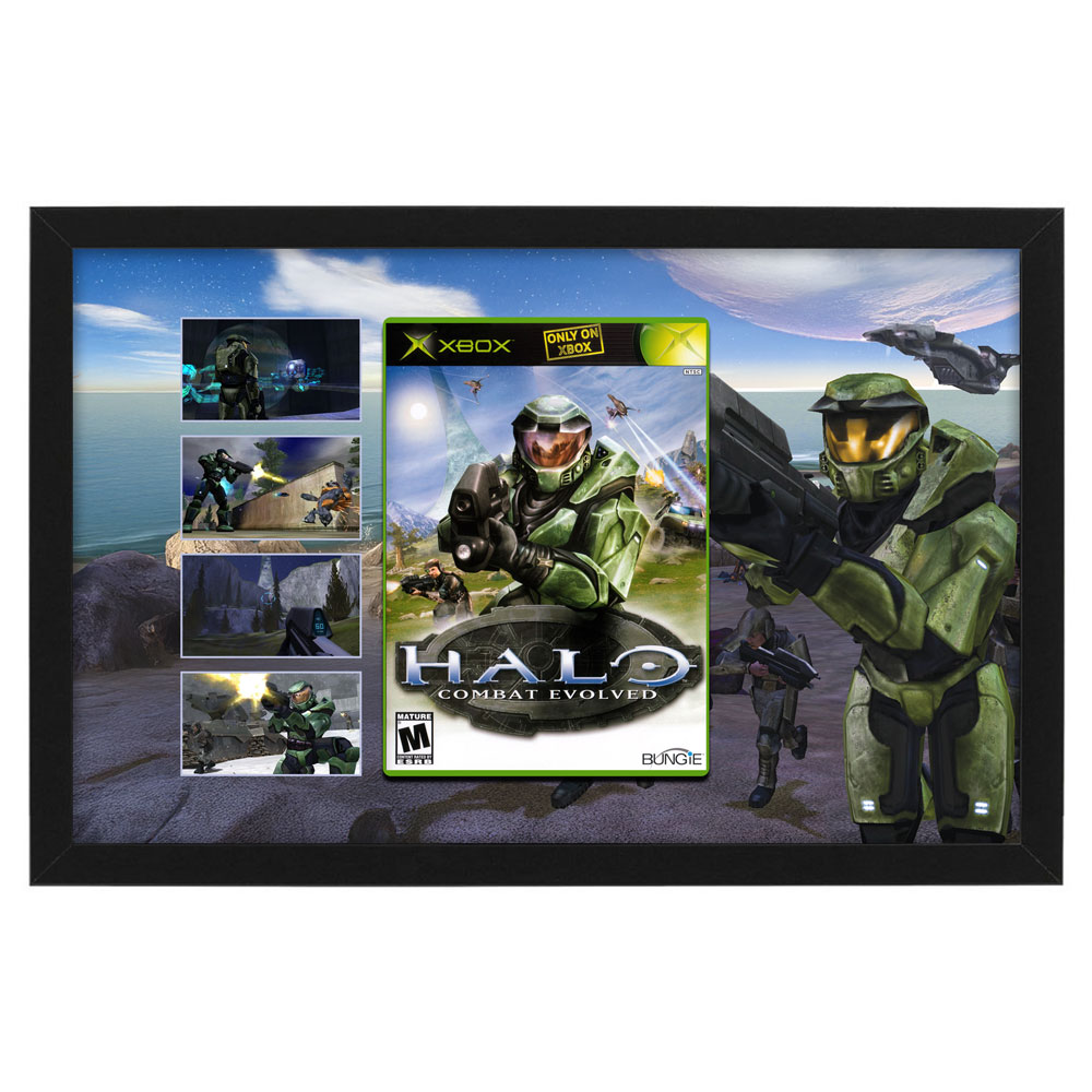 Game Display - "Halo" | Taylormade Memorabilia | Sports Memorabilia ...