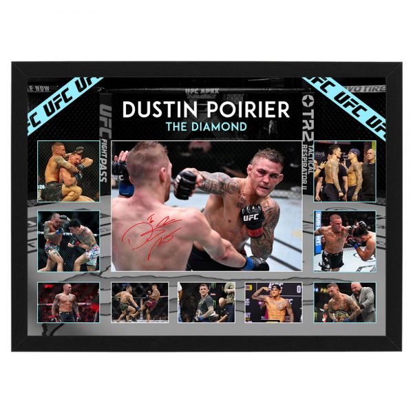 UFC - Dustin Poirier Large Photo Collage | Taylormade Memorabilia ...