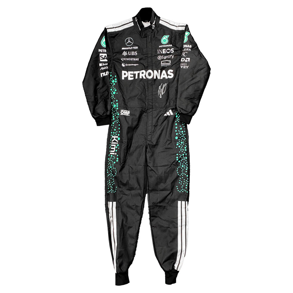 Kimi Antonelli Mercedes F1 Team Signed & Framed Full Size Formula One ...